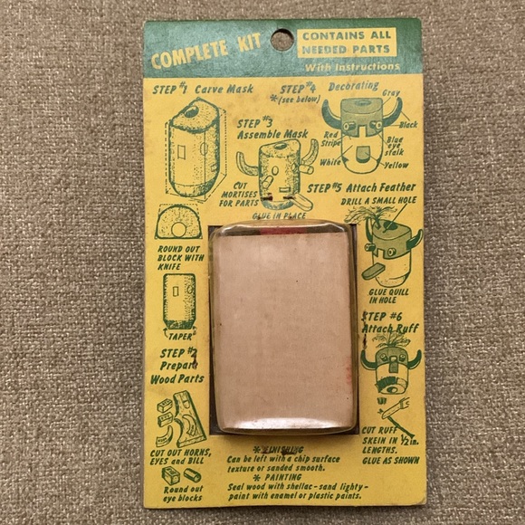 Boy Scouts | Accessories | Vintage Boy Scout Make Your Own Mud Hen Wood ...